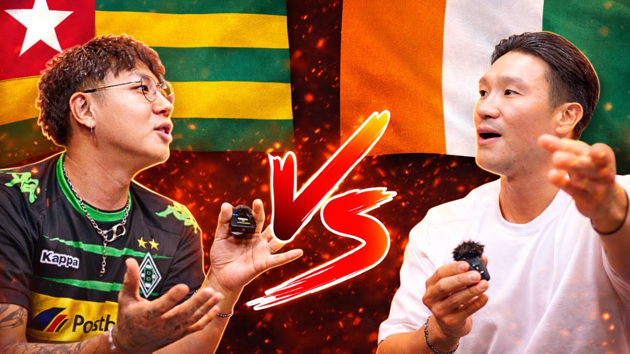 Togo VS Ivory Coast (Eng/Fr ST) Korean African's Clash on Identity ...