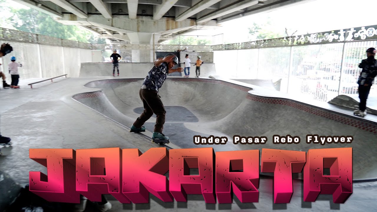 1 minute skatepark guide East Jakarta, Indonesia Under the Pasar Rebo ...