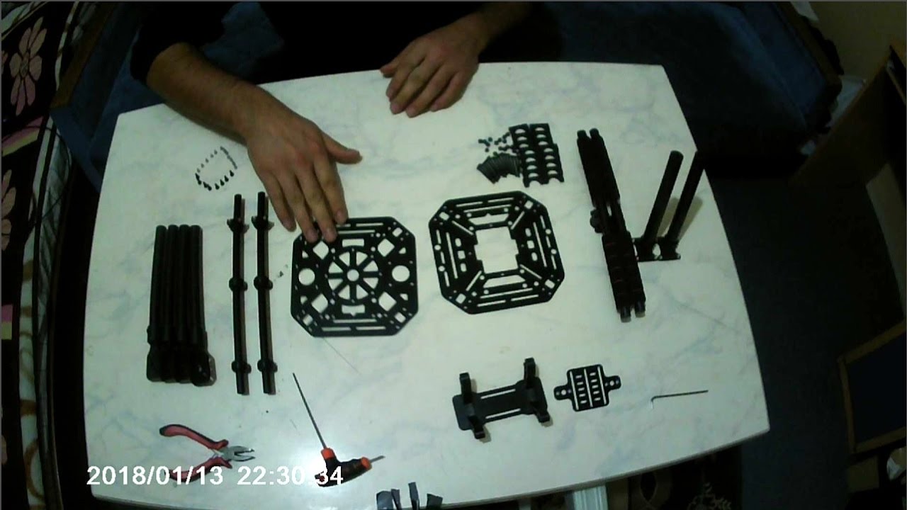 S500 Quadcopter Frame - YouTube