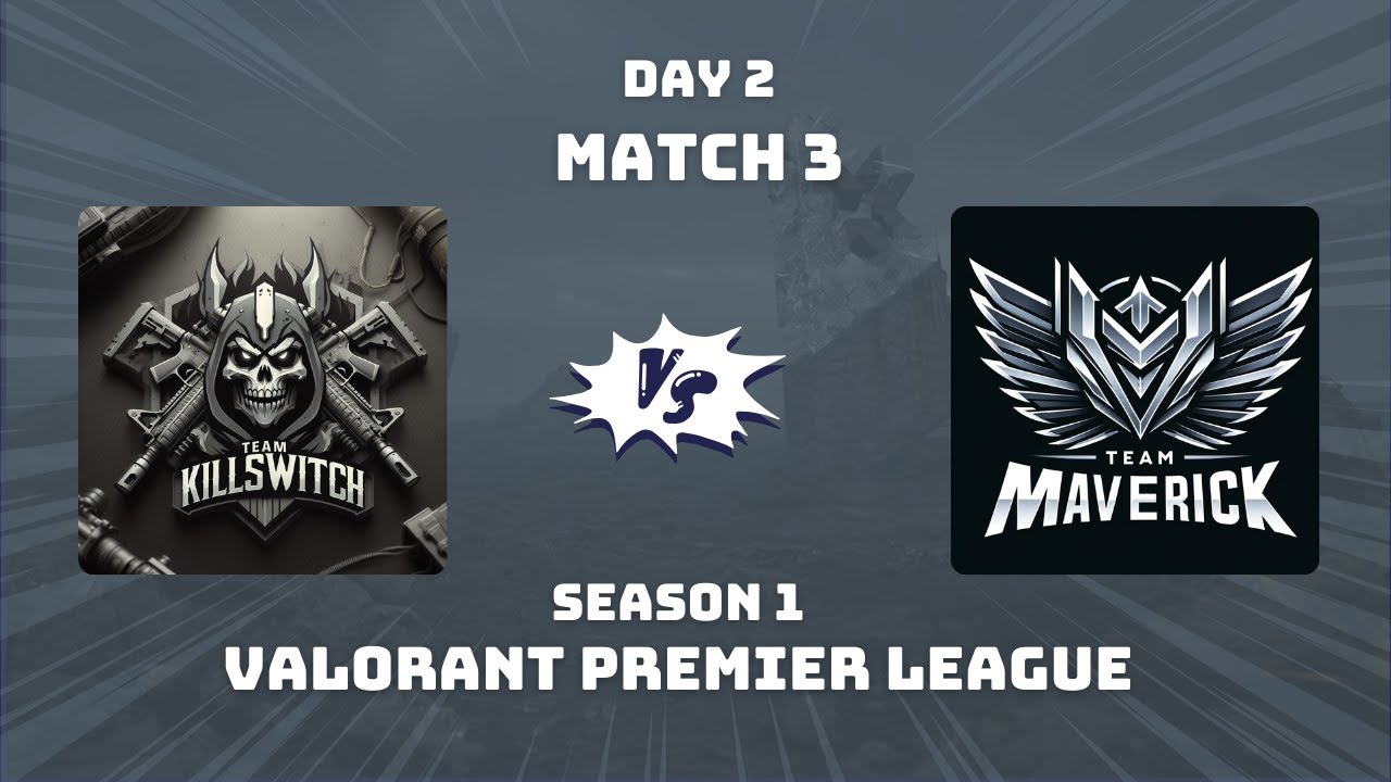 Team KillSwitch vs Team Maverick - VPL - Season 1 Day 2 - YouTube