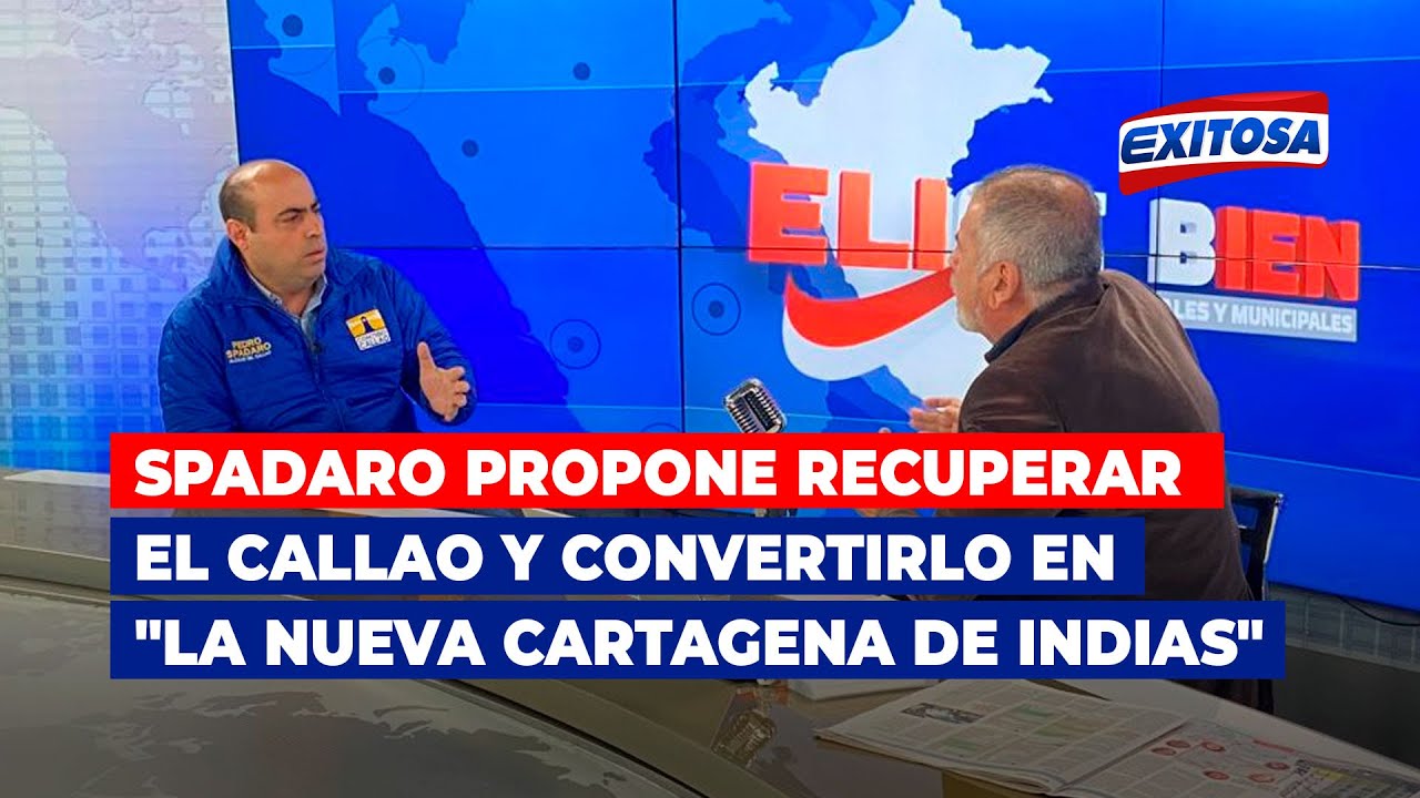 🔴🔵Pedro Spadaro propone recuperar el Callao y convertirlo en "la nueva ...