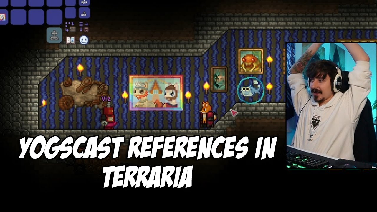 Yogscast references in Terraria - YouTube