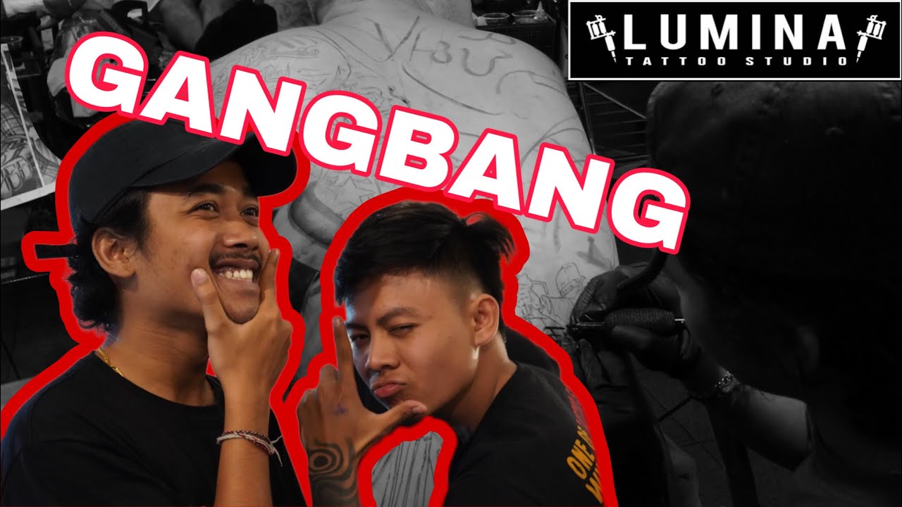 GANGBANG FULL BACK TATTOO CHICANO STYLE - YouTube