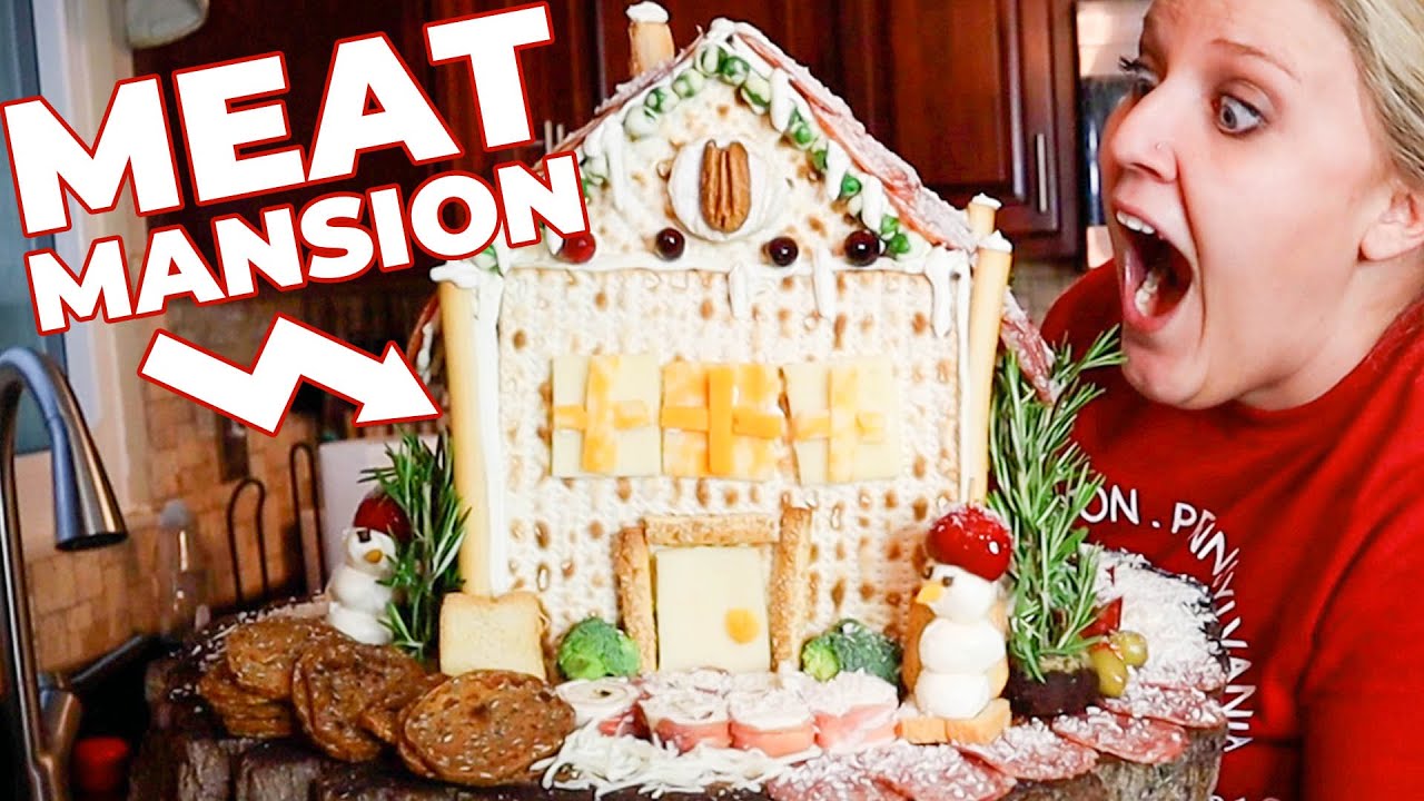 DIY CHARCUTERIE CHALET (aka THE MEAT MANSION) - YouTube