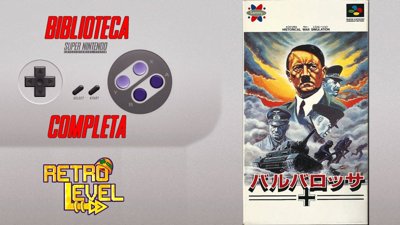 Barbarossa - Biblioteca COMPLETA do Super Nintendo #80 - YouTube