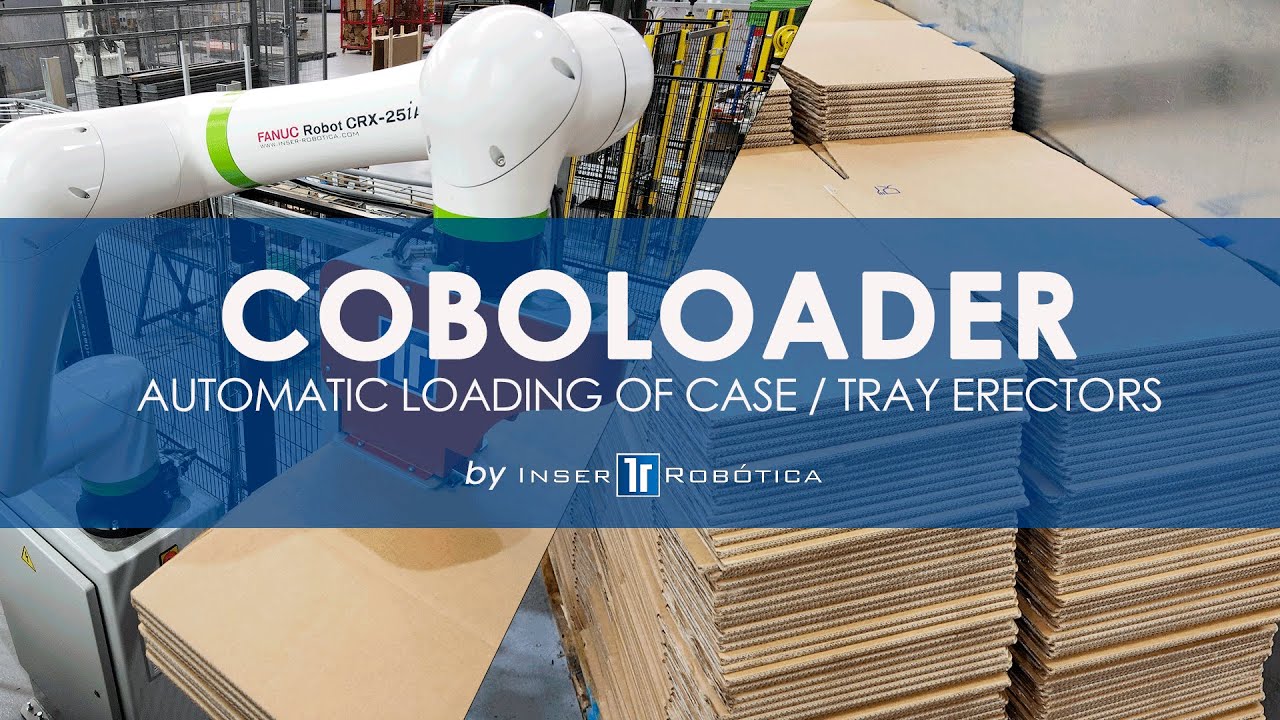 COBOLOADER - Automatic Loading of Case / Tray Erectors - YouTube