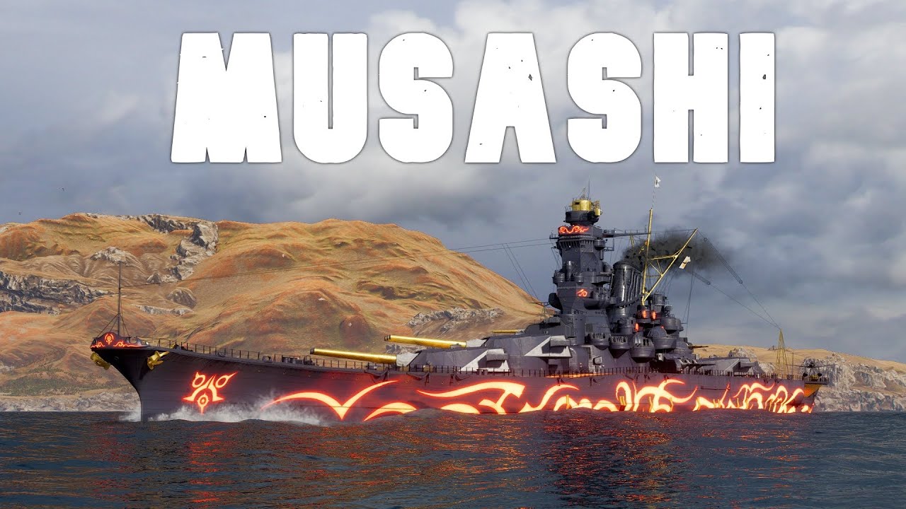 World of WarShips Musashi - Devastation Unleashed – 10 Citadel Strikes ...
