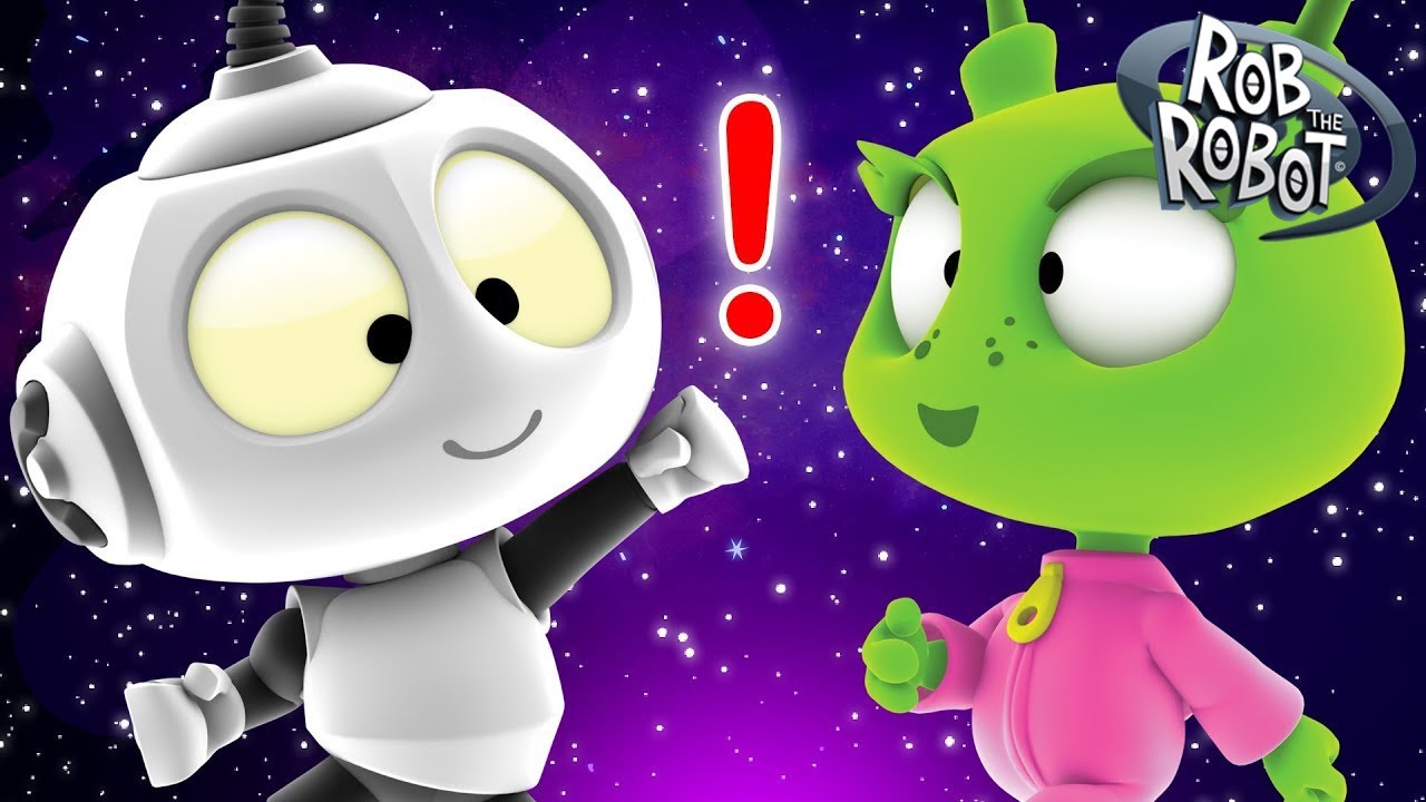 Learn Sign Langauge with Rob and Friends! | Rob The Robot | Preschool ...