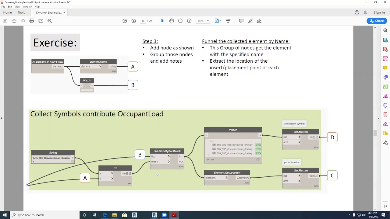 Dynamo + Revit: Typical Workflow + Hands-on Exercise - Part 2 - YouTube