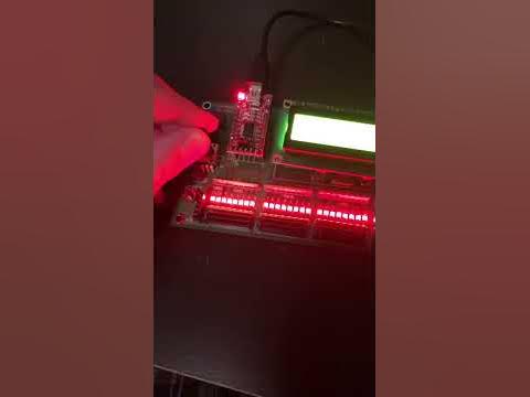 ECE 376 embedded systems PIC board - YouTube