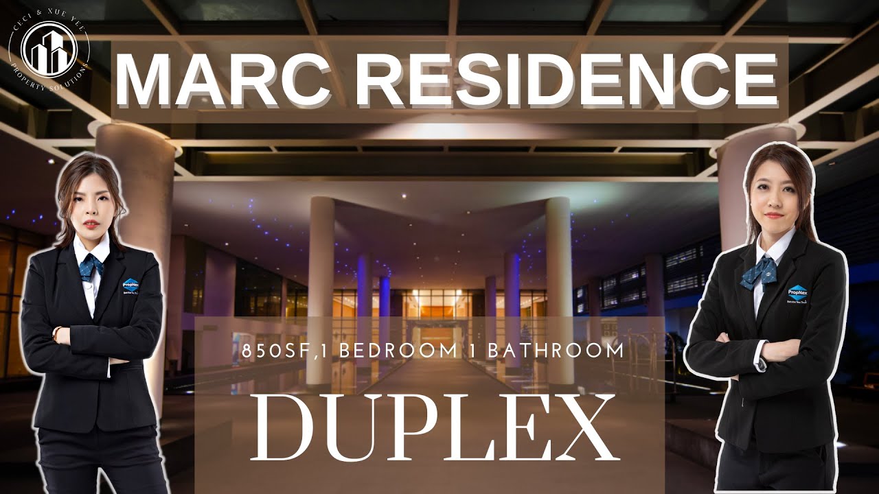 MARC RESIDENCE @ Duplex Unit , 850SFT - YouTube