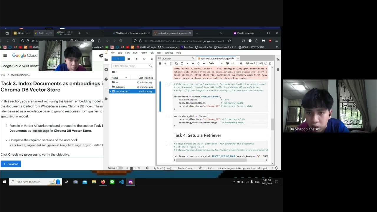 Build LangChain Applications using Vertex AI: Challenge Lab (Group 11) - YouTube