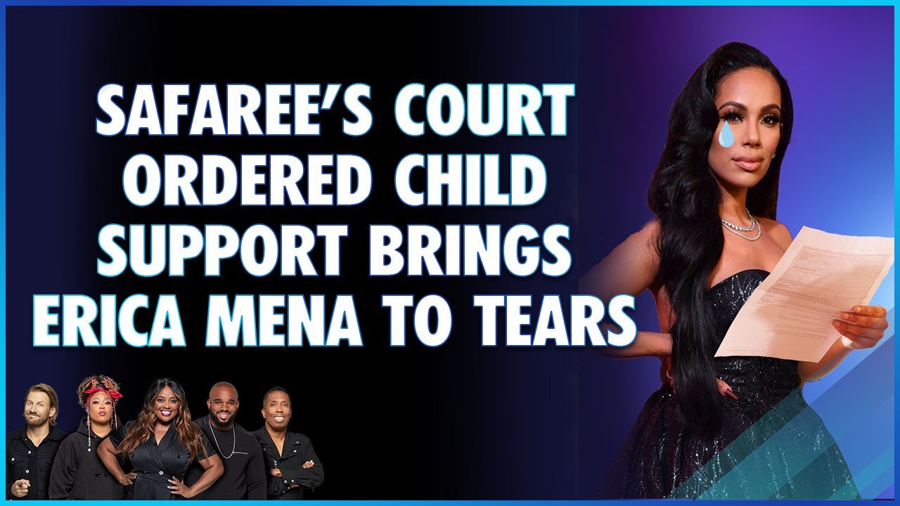 Erica Mena Cries Over Safaree's Court-Ordered Child Support in Divorce ...