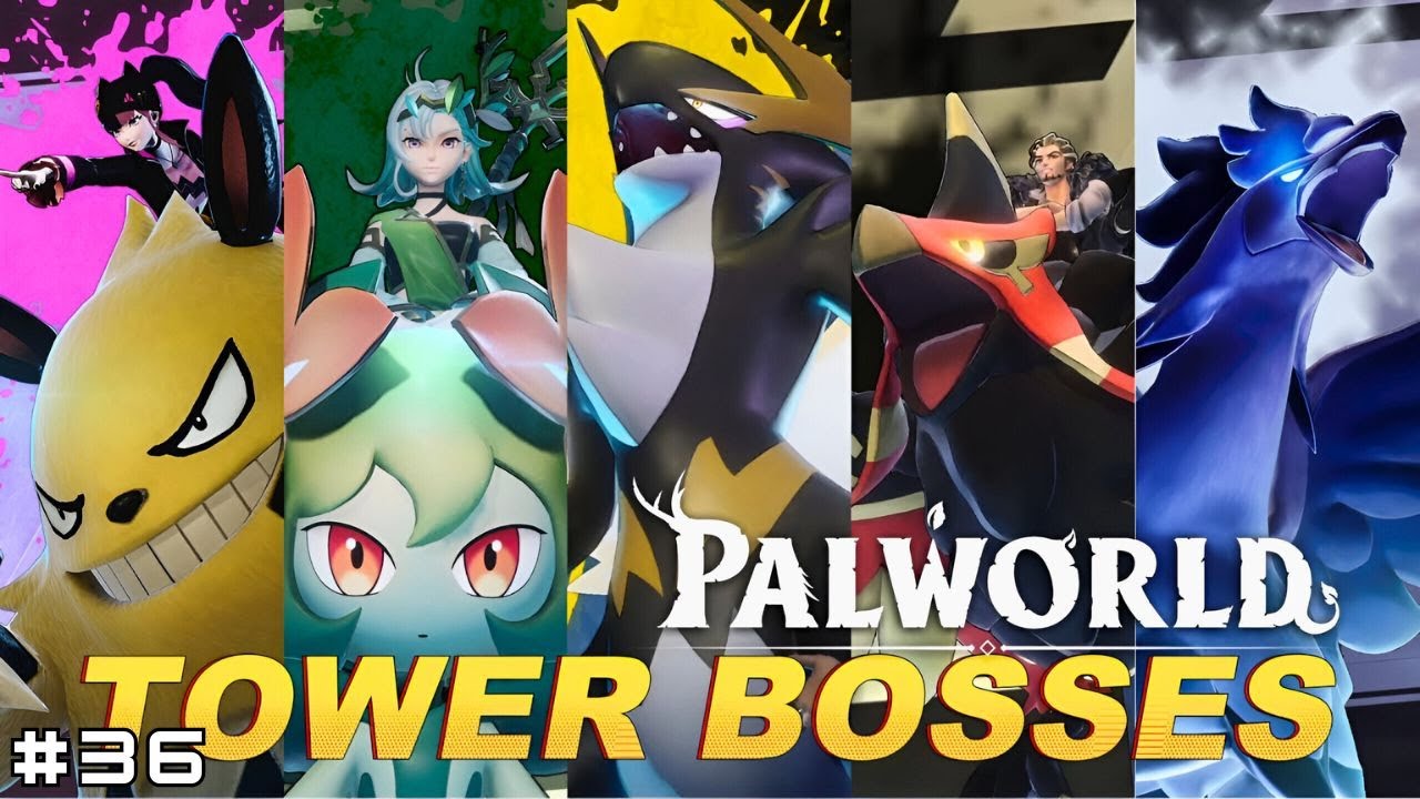 Epic Tower Boss Battles in Palworld - Capturing the Most Powerful ...
