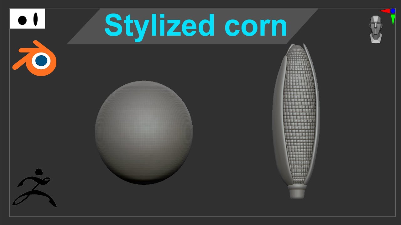 Stylized Corn-Стилизованная кукуруза - YouTube