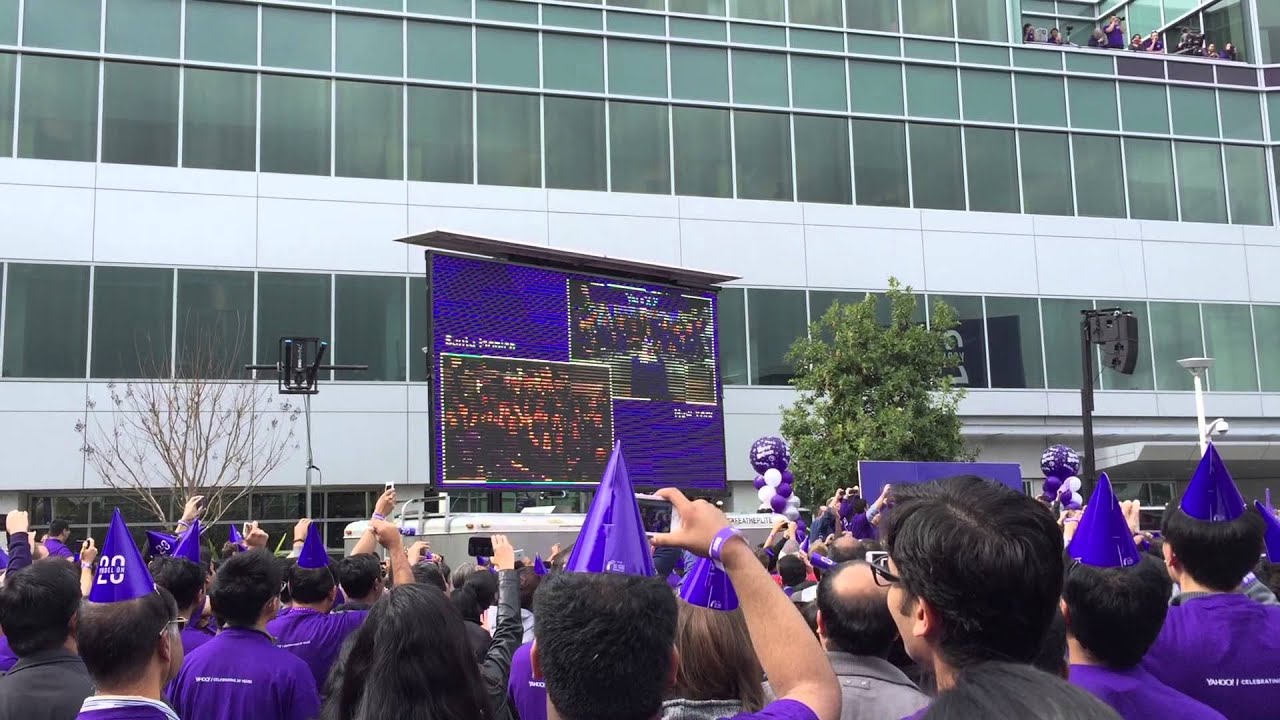 Yahoo 20th birthday - YouTube