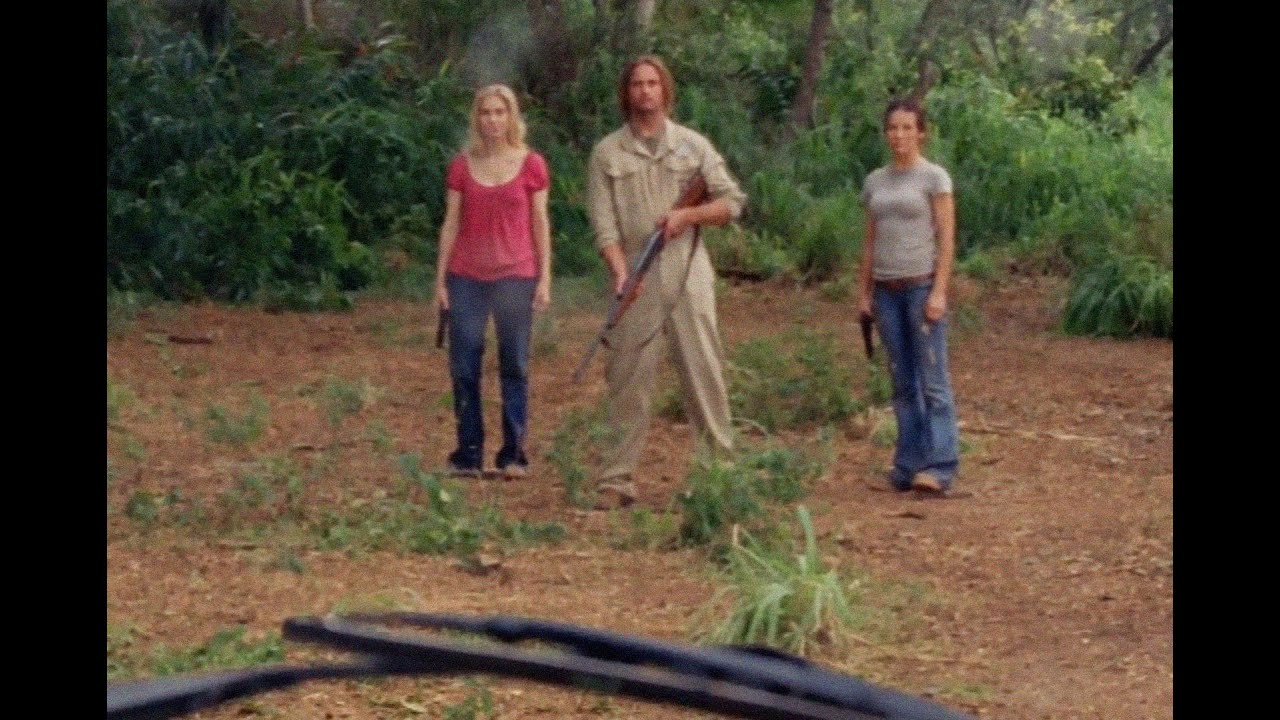 Juliet Burke - 244 - Jack, Sayid, Hurley and Miles find Juliet, James ...
