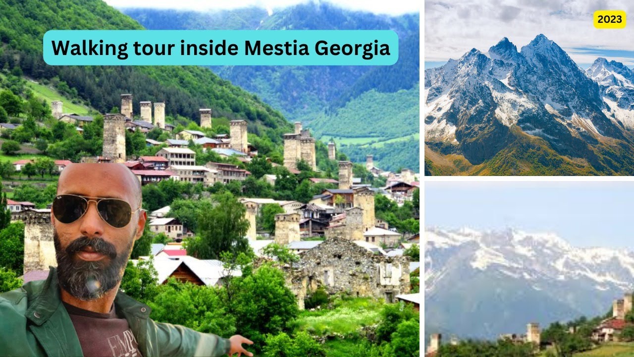 Walking Tour in Mestia Georgia - YouTube