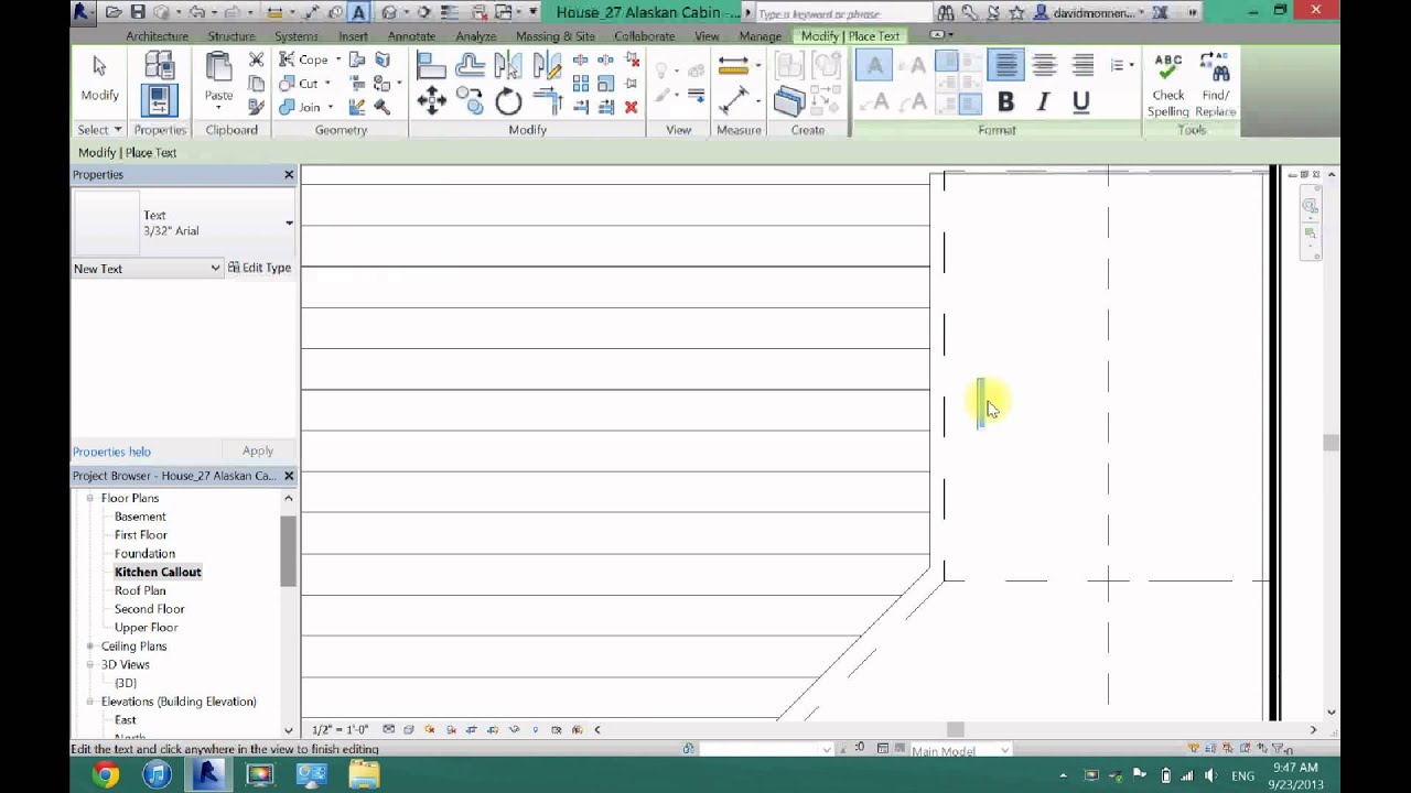 How to Create a Callout of a Kitchen in Revit Architecture - YouTube