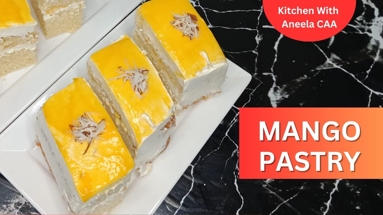 Mango Pastry Recipe | Mango Pastry | KWACAA - YouTube