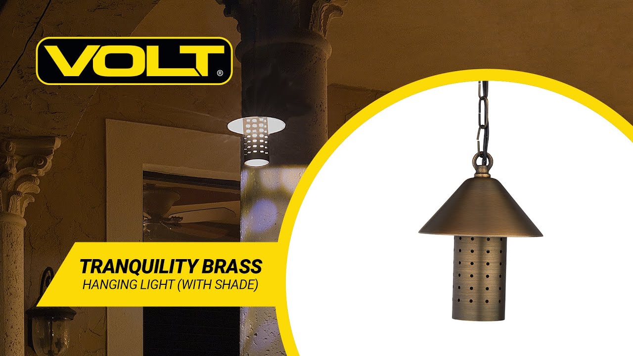What's In The Box? | VOLT® Tranquility Brass LED Hanging Light with ...