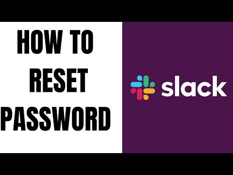 How to Reset Password on Slack - YouTube