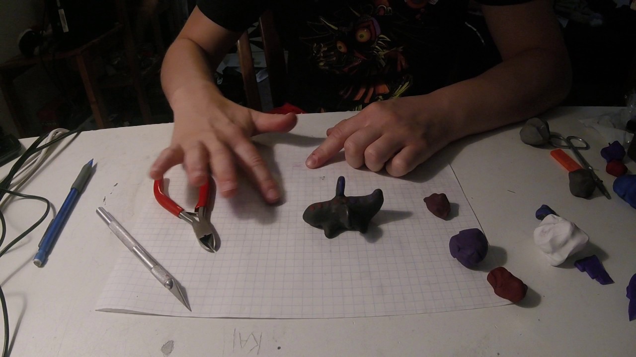 Polymer Clay Gore Magala - Part 3 (all the details) - YouTube
