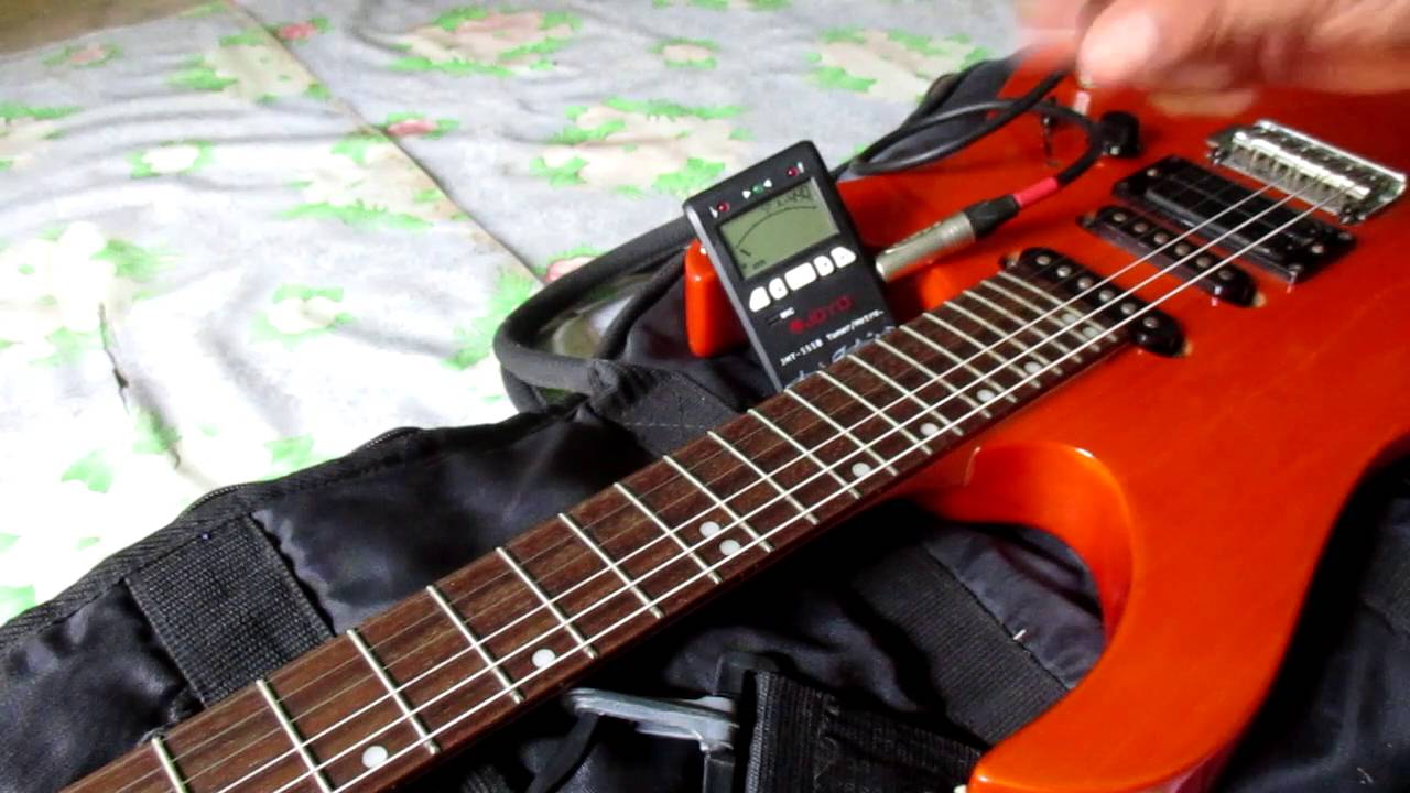 guitar intonation setup (thai) - YouTube