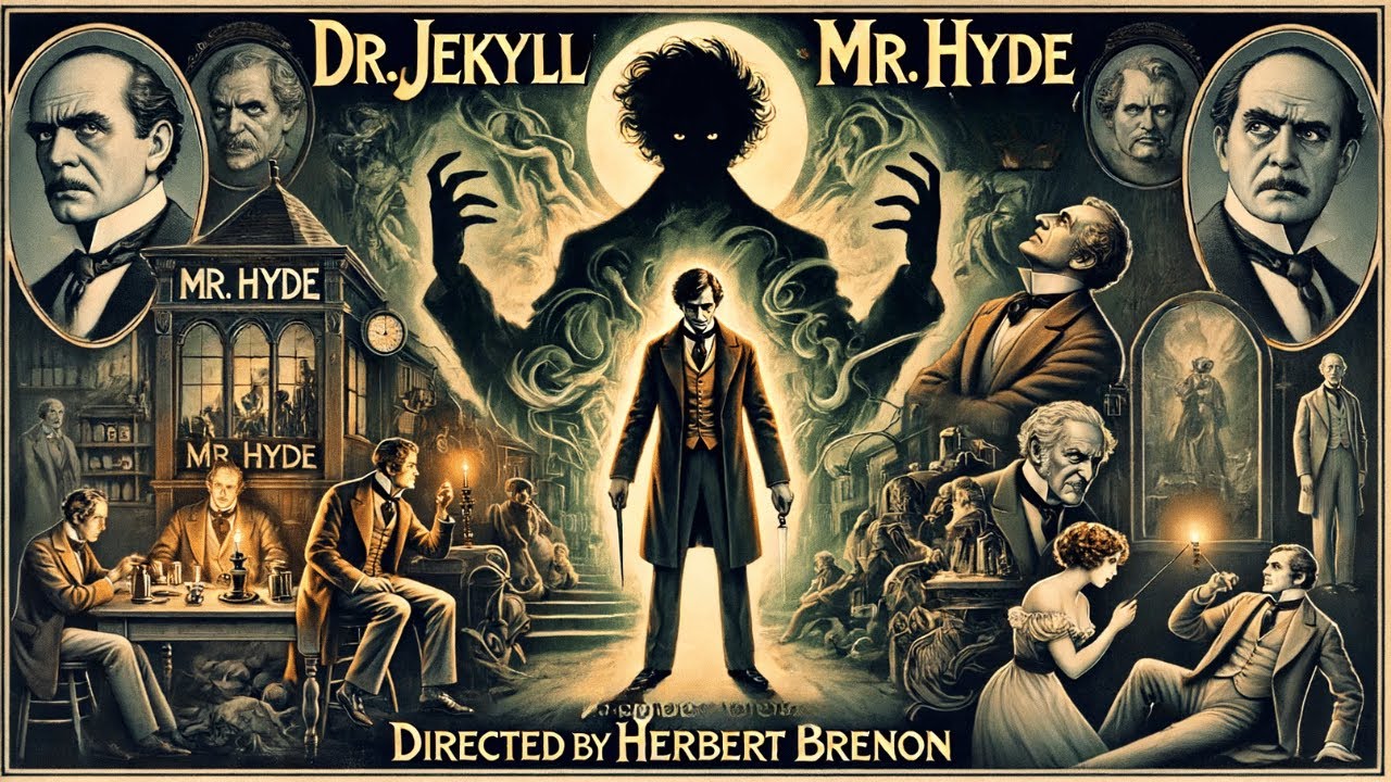 Dr. Jekyll and Mr. Hyde 4K Remastered (1913): Early Horror Movie ...