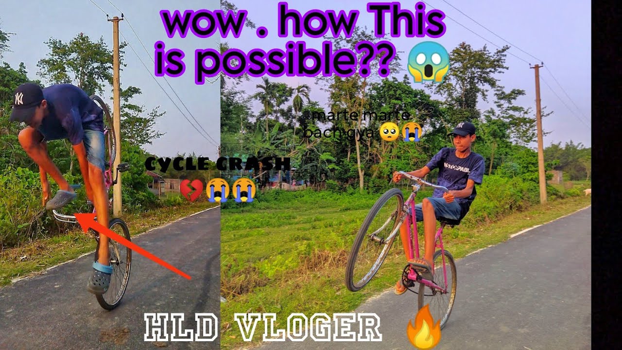 Cycle stunt mini vlog unbelievable stunt#stunt #shorts - YouTube