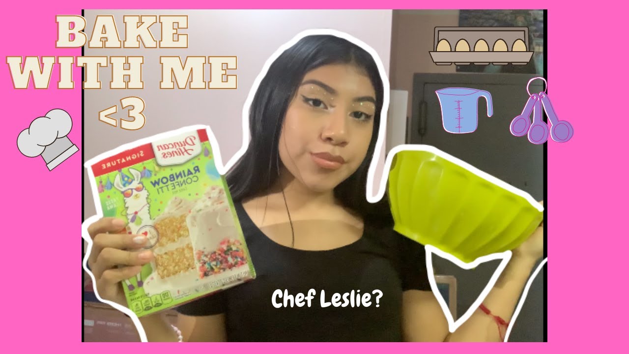 Bake With Me FUNFETTI Cupcakes! | Chef Les? - YouTube