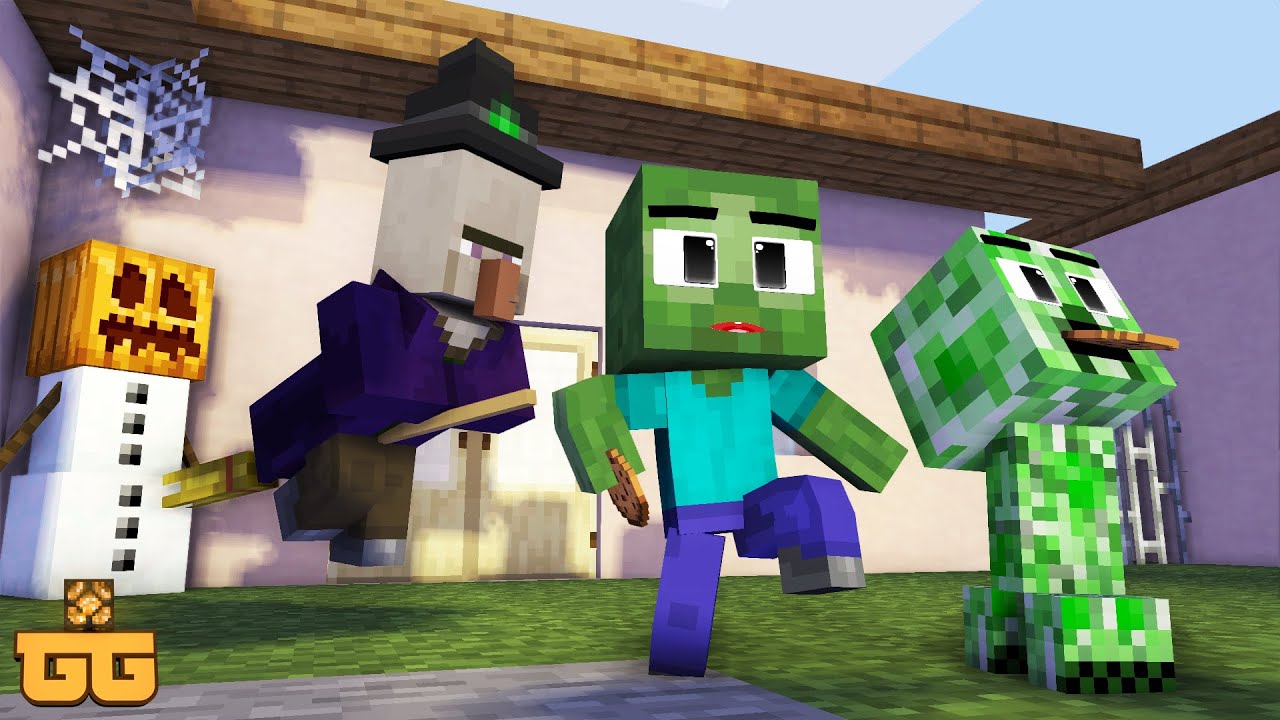 HALLOWEEN 2020 - Minecraft Animation - YouTube