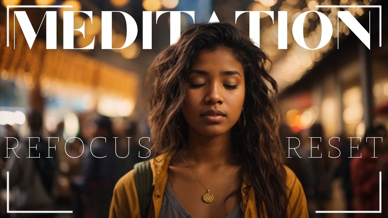 Energy Shift | Reset and Refocus. 3 Minute Meditation #productivity #meditation # ...