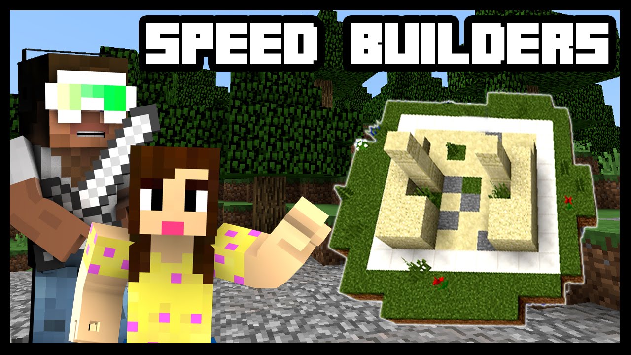 Building w/ Justin Bieber! - Minecraft: Speed Builders - YouTube