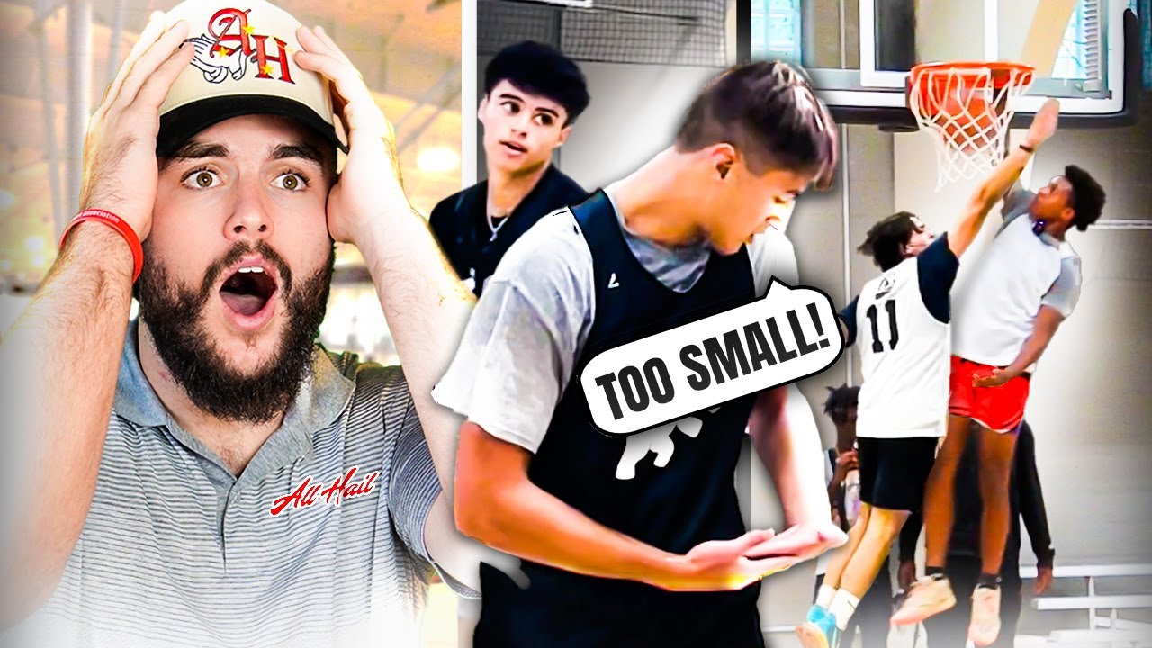 WE HOSTED A TRYOUT TO PLAY AGAINST ROD WAVE ELITE 😱 TEAM ALL HAIL VS ...