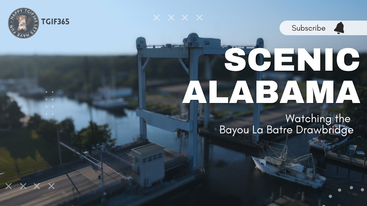 Scenic Alabama: Watching the Bayou La Batre Drawbridge #bridge #boats # ...