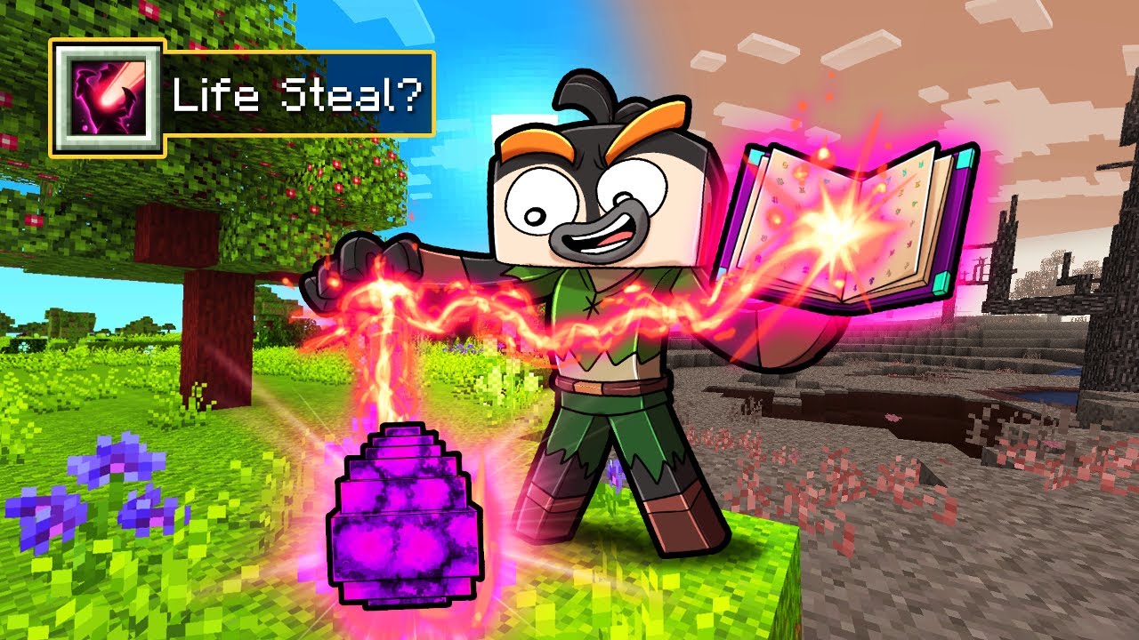 How to Craft DARK ELEMENTAL SPELLS! (Minecraft Dragons) - YouTube