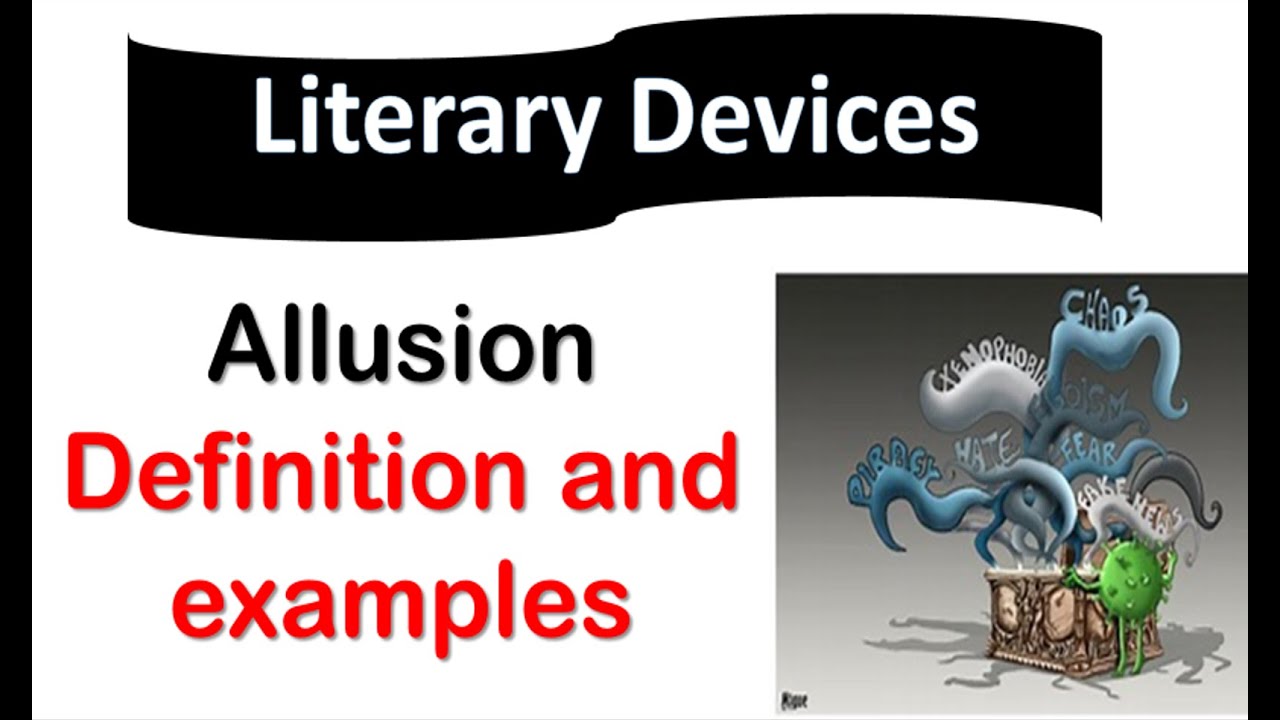 Allusion figure of speech. Allusion in English literature. Allusion ...