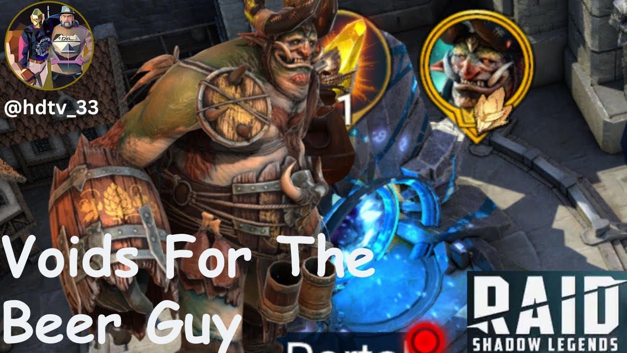 Voids For The Beer Guy | Raid: Shadow Legends - YouTube