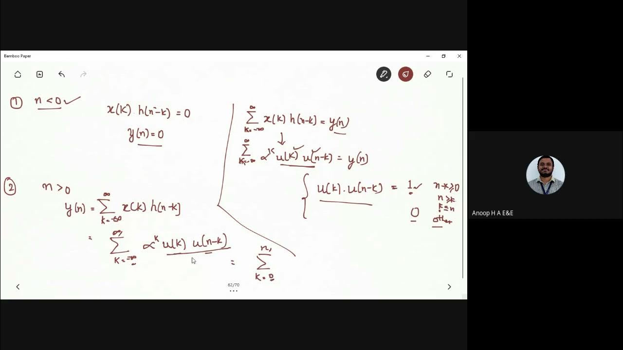 Module 2_18EE54_Numerical Problems on Convolution Sum - YouTube