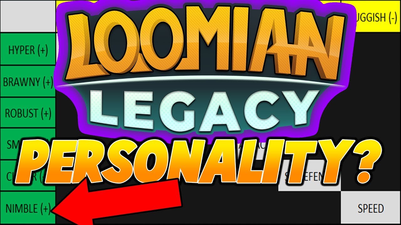 LOOMIAN LEGACY SIMPLE PERSONALITIES GUIDE! - YouTube