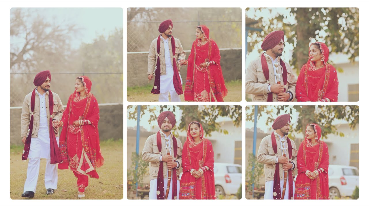 Amritpal singh💞 khushpreet kaur // Live By. // Gagan photo studio M.+91 ...
