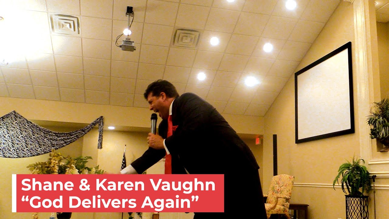 Shane & Karen Vaughn Sing LIVE "God Delivers Again" - YouTube Music
