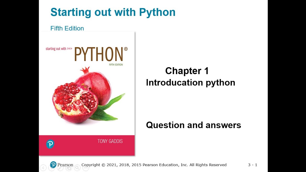 Chapter 1 Python question and answers - YouTube