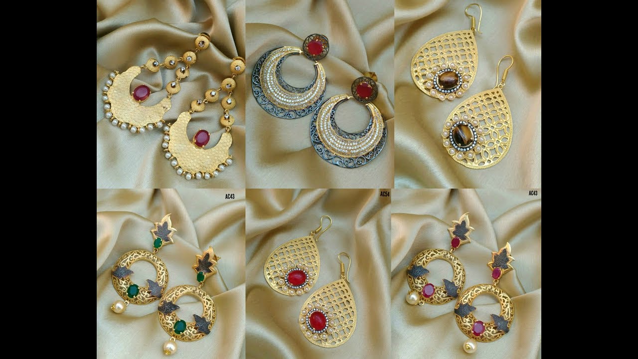 LATEST EARRING COLLECTION - YouTube