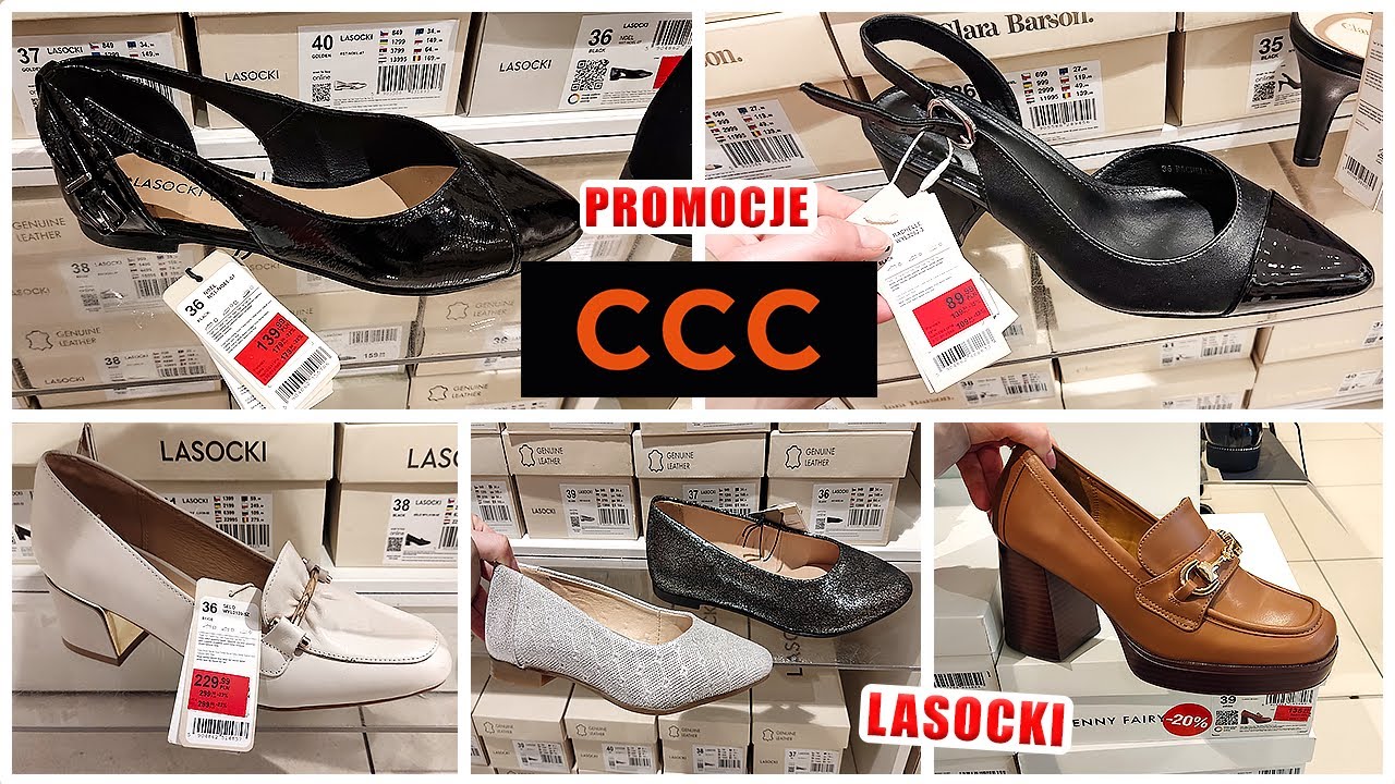 CCC BUTY LASOCKI W PROMOCJI ️ ️ KOLEKCJA NA WIOSNĘ🌷 SUPER CENY😱#new # ...