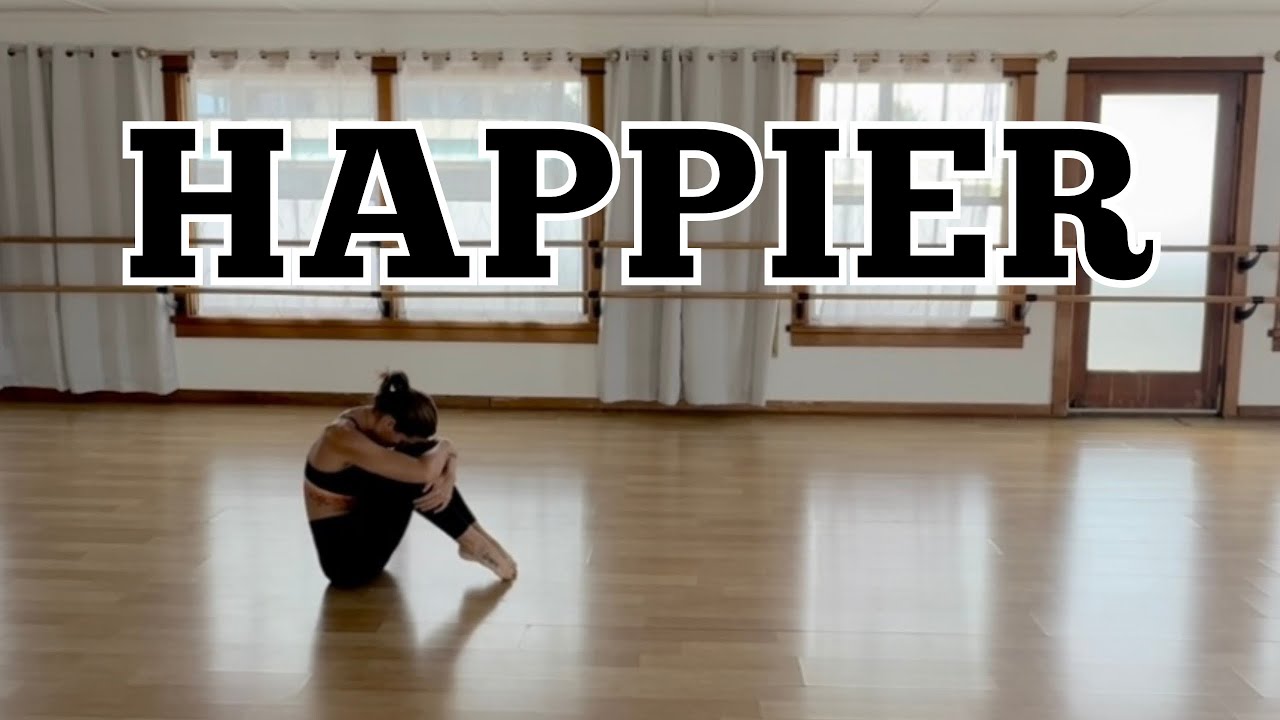 Beginning Lyrical Dance Tutorial - Happier by Ed Sheeran - YouTube