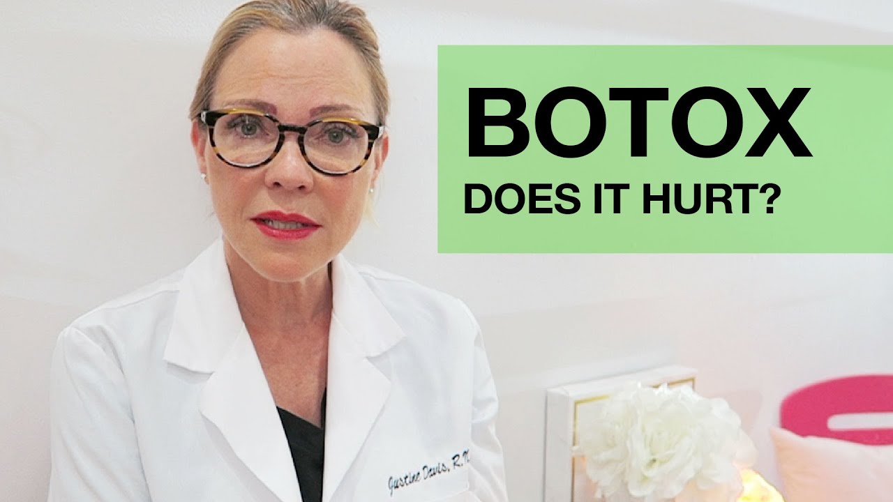 Does BOTOX Hurt? Answered by Master Injector Justine Davis, RN - YouTube