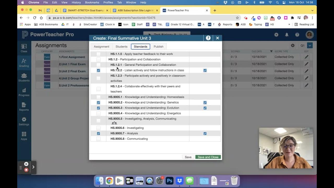 Adding 1st Assignment to PowerSchool - YouTube