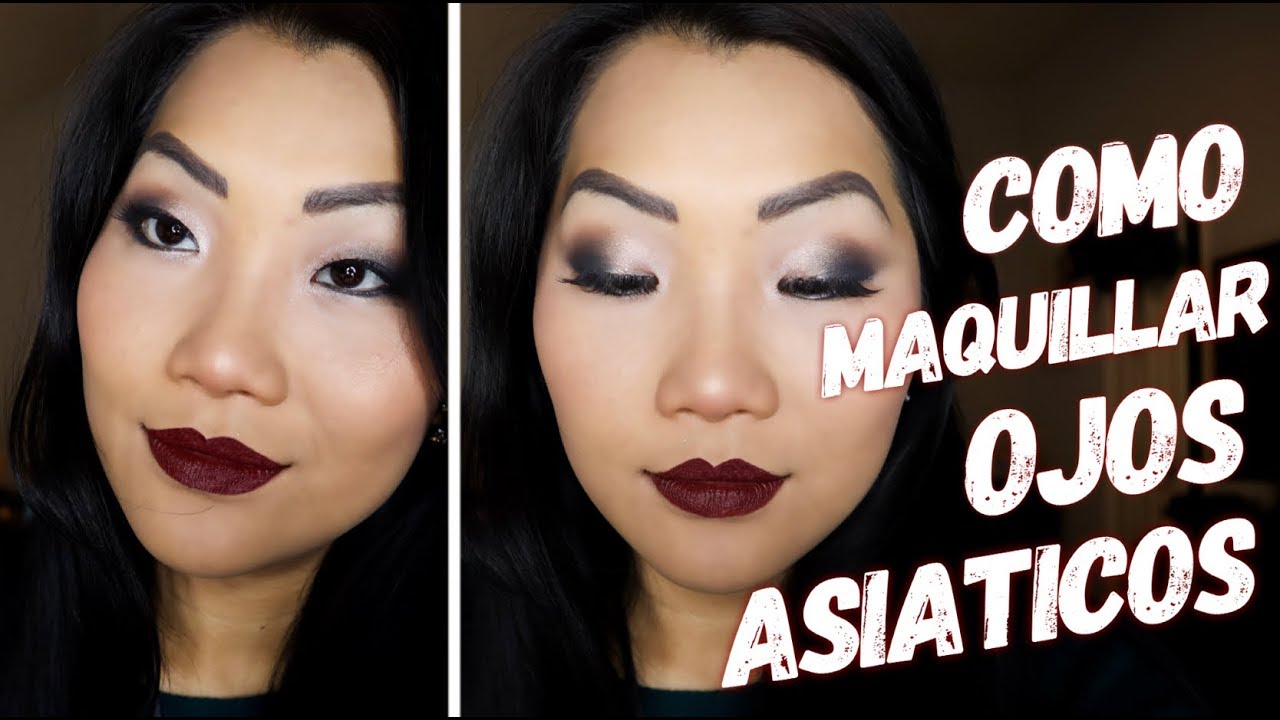 Como Maquillar Ojos Asiáticos Smoky Eyes Para Ojos Asiáticos China